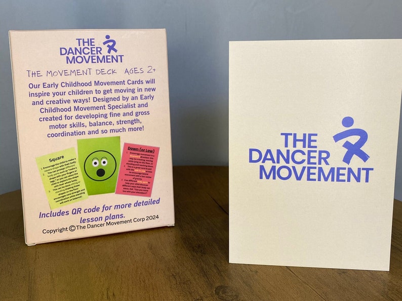 Movement Flashcards: Fun Dance Games for Kids Ages 2+ - Etsy