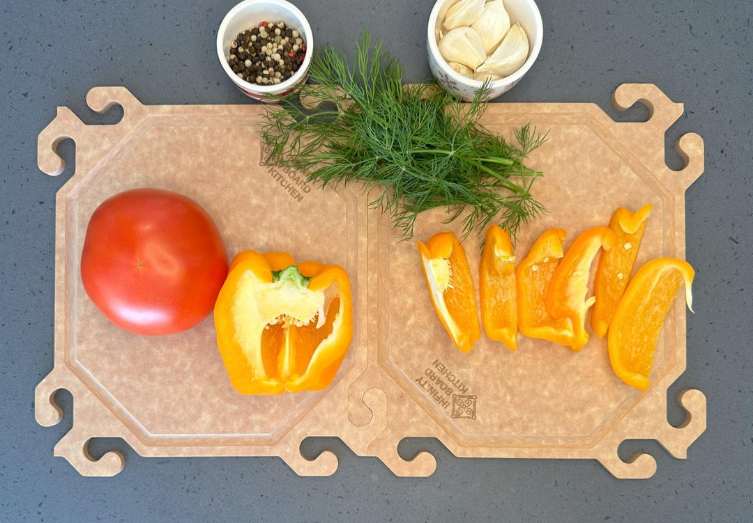 Large 10inx17in Extendable Cutting Board for Chopping, Serving, Food ...