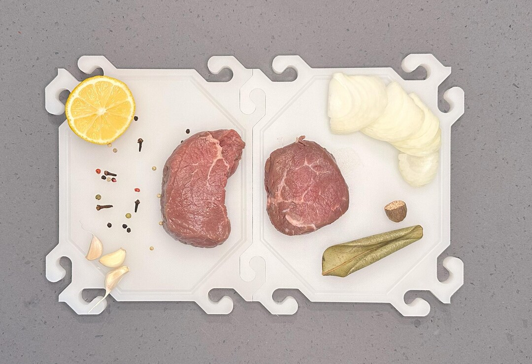 Large 10in X 17 In Plastic Cutting Board for Chopping, Serving, Food ...