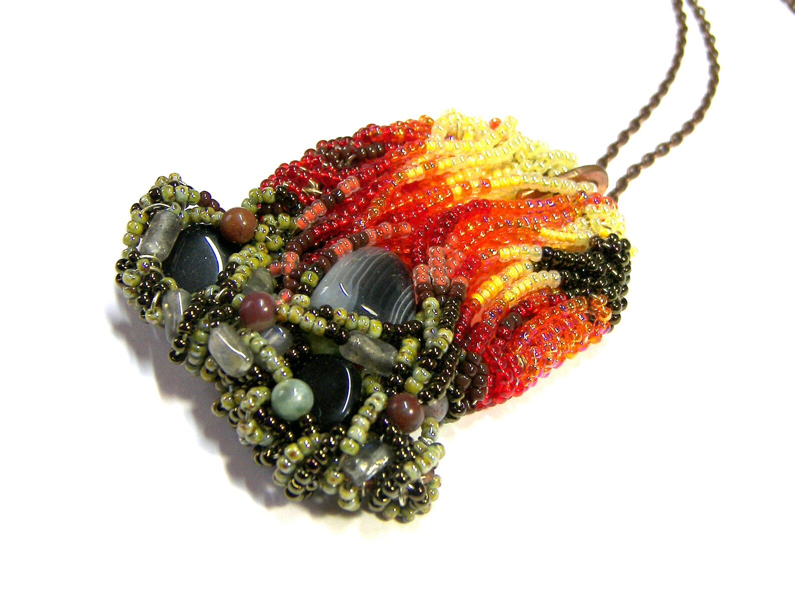 FIRE Talisman Pendant - Etsy