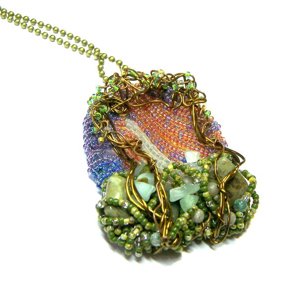 Trellis Amulet - Etsy