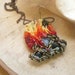 FIRE Talisman Pendant - Etsy