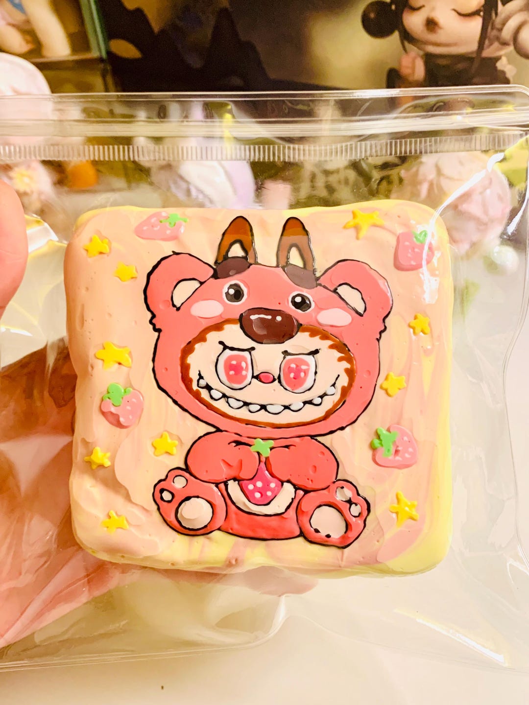 Taba Squishyhand-drawn Labubu Lots Extra Squishyhandmade Squeeze Toy ...