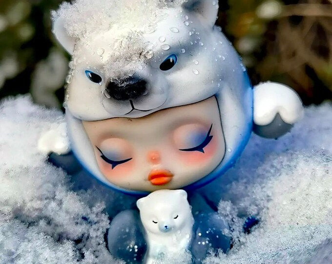 POP MART Skullpanda the Mare of Animals - the Polar Bear (opened Box ...