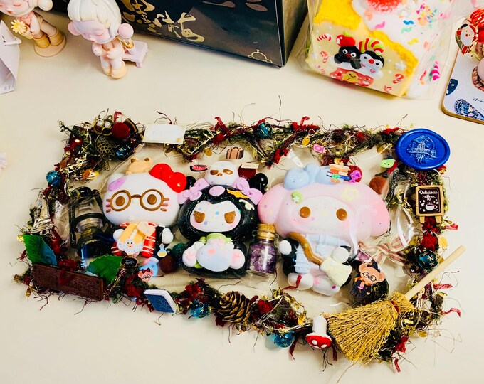 Taba Squishy｜harry Potter Sanrio｜handmade Squeeze Toy Anxiety Stress ...