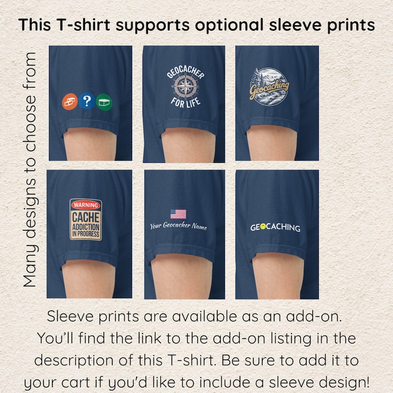Personalized Geocaching T-shirt: Leaving No Stones Unturned, Custom ...
