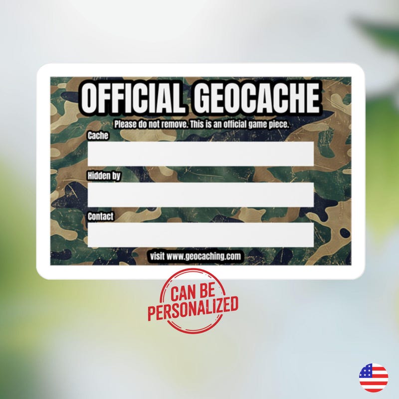 Geocache - Etsy