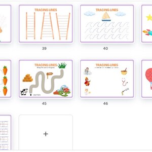 Tracing Letters, Lines, Alphabet & Numbers Worksheet Bundle - Etsy