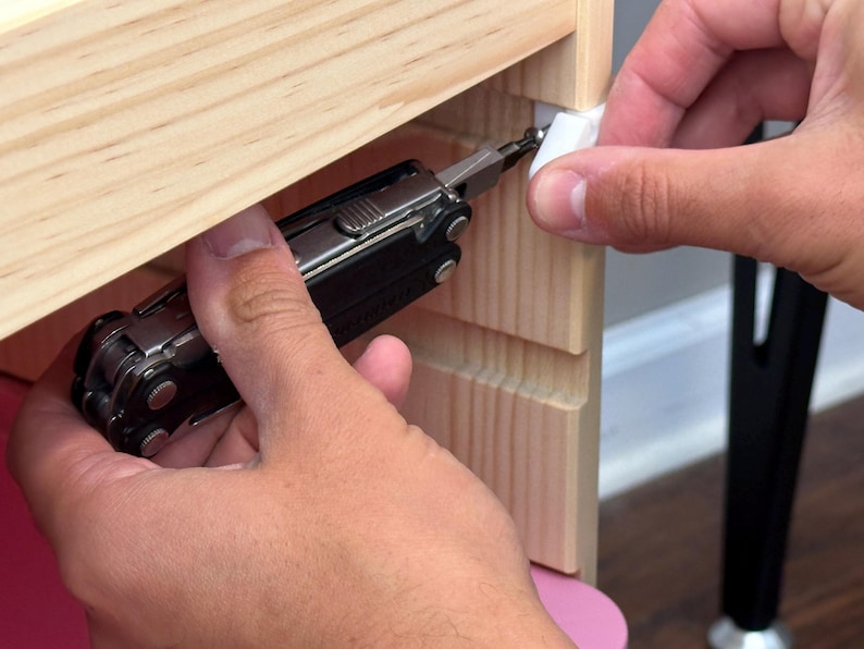 IKEA Trofast Bin (pine) Retainer System: Drawer Stopper Clips (6 Pack ...