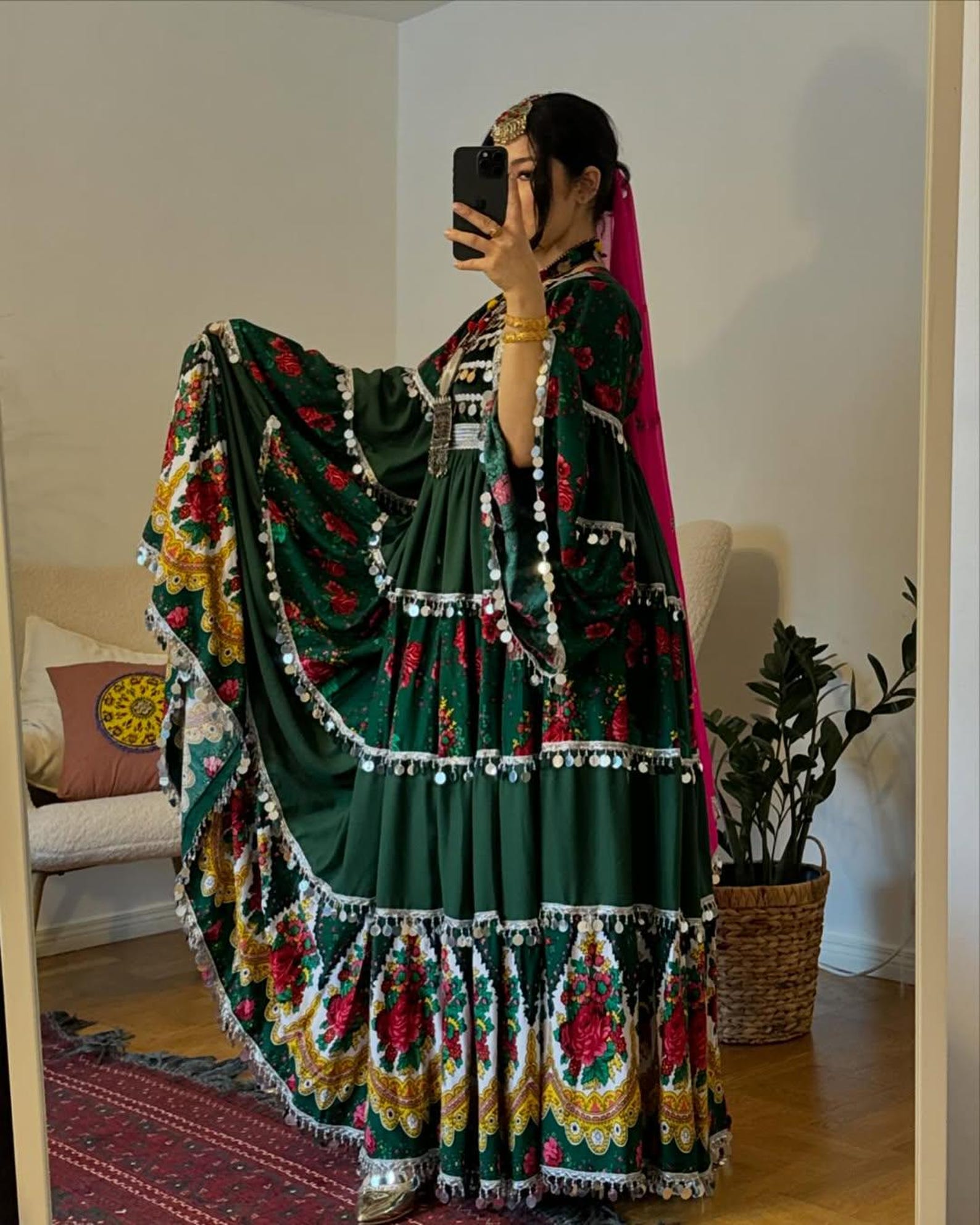 Long Afghan Kochi Maxi Style Indian Party Dress for Women - Etsy
