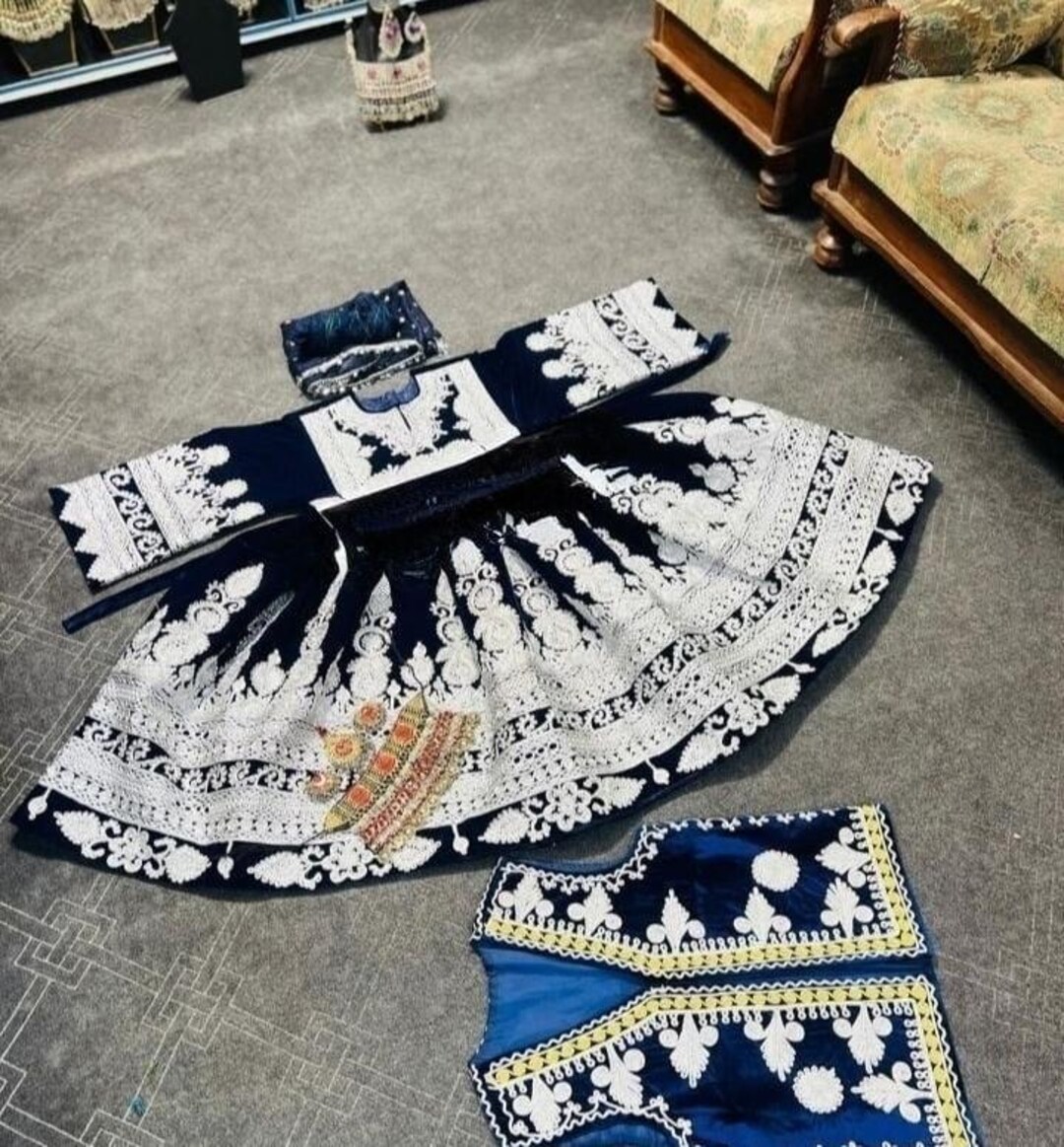 Afghan Short Kochi Couple Dress and Wasket for Wedding - Etsy
