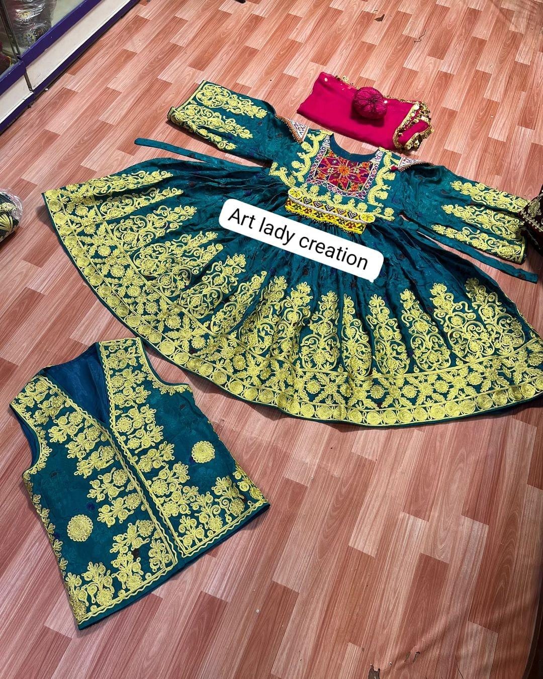Afghan Kochi Attan Party Couple Dress Wasket for Wedding - Etsy