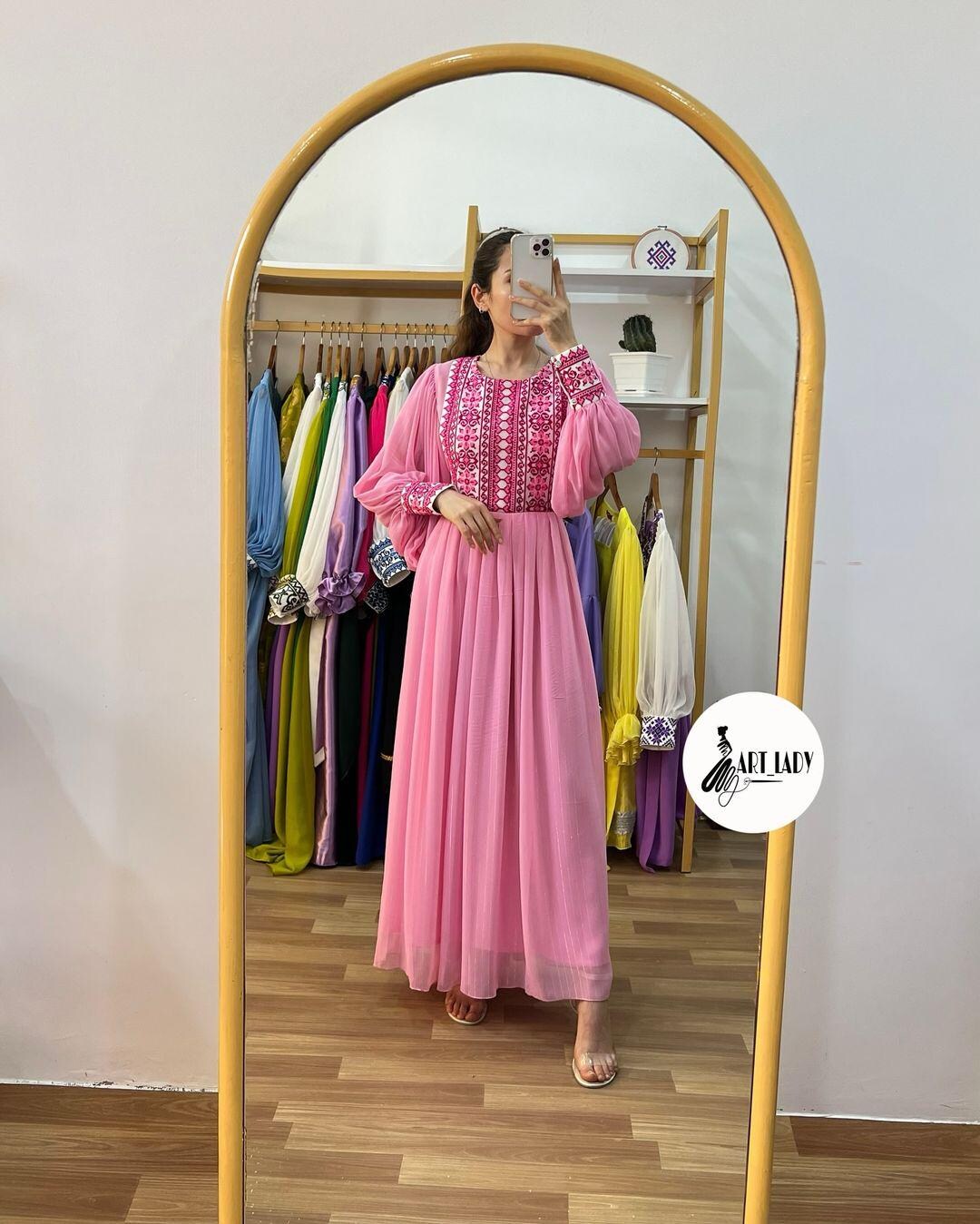 Long Afghan Hazargai Indian Arabic Style Party Dress for Women - Etsy