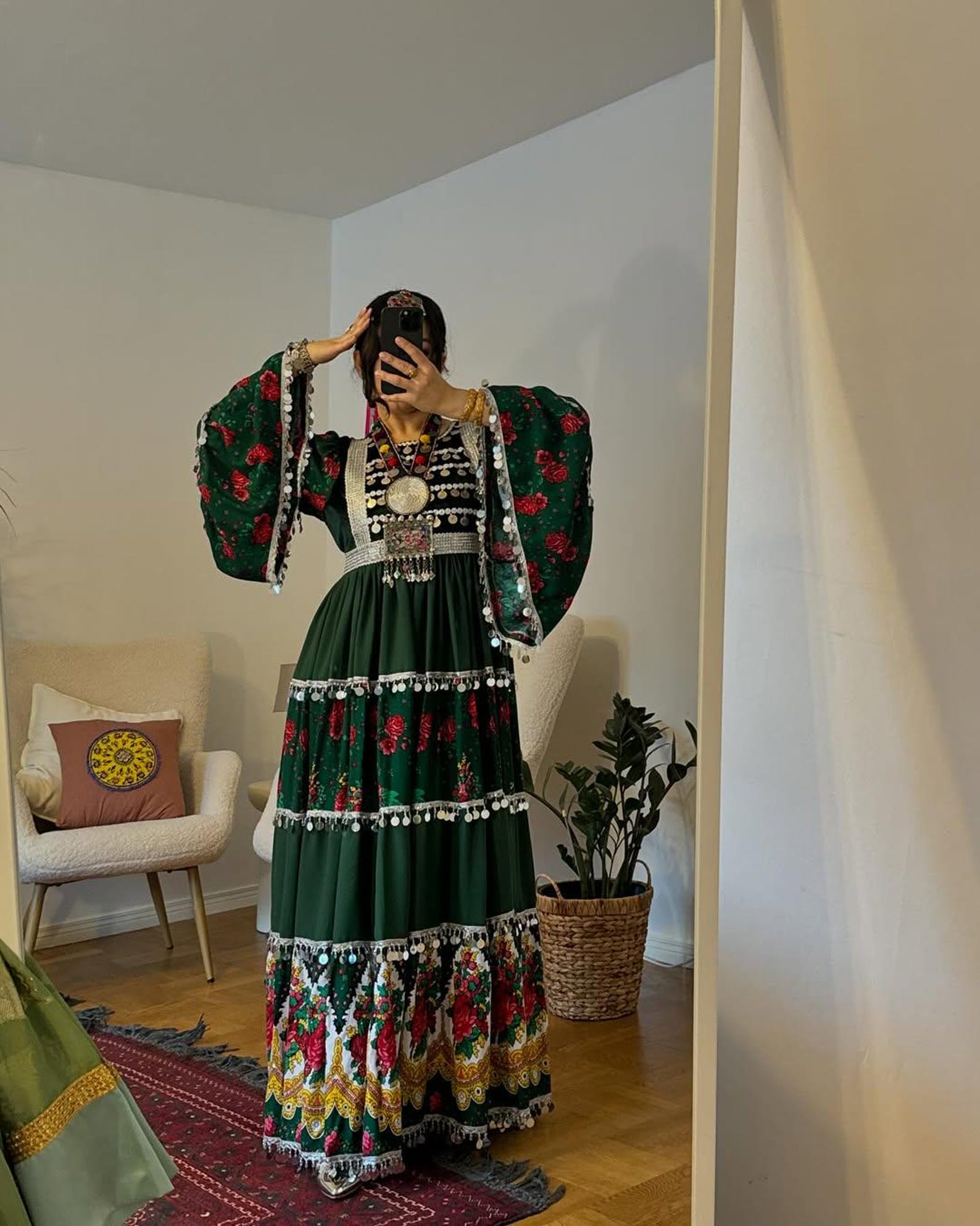 Long Afghan Kochi Maxi Style Indian Party Dress for Women - Etsy