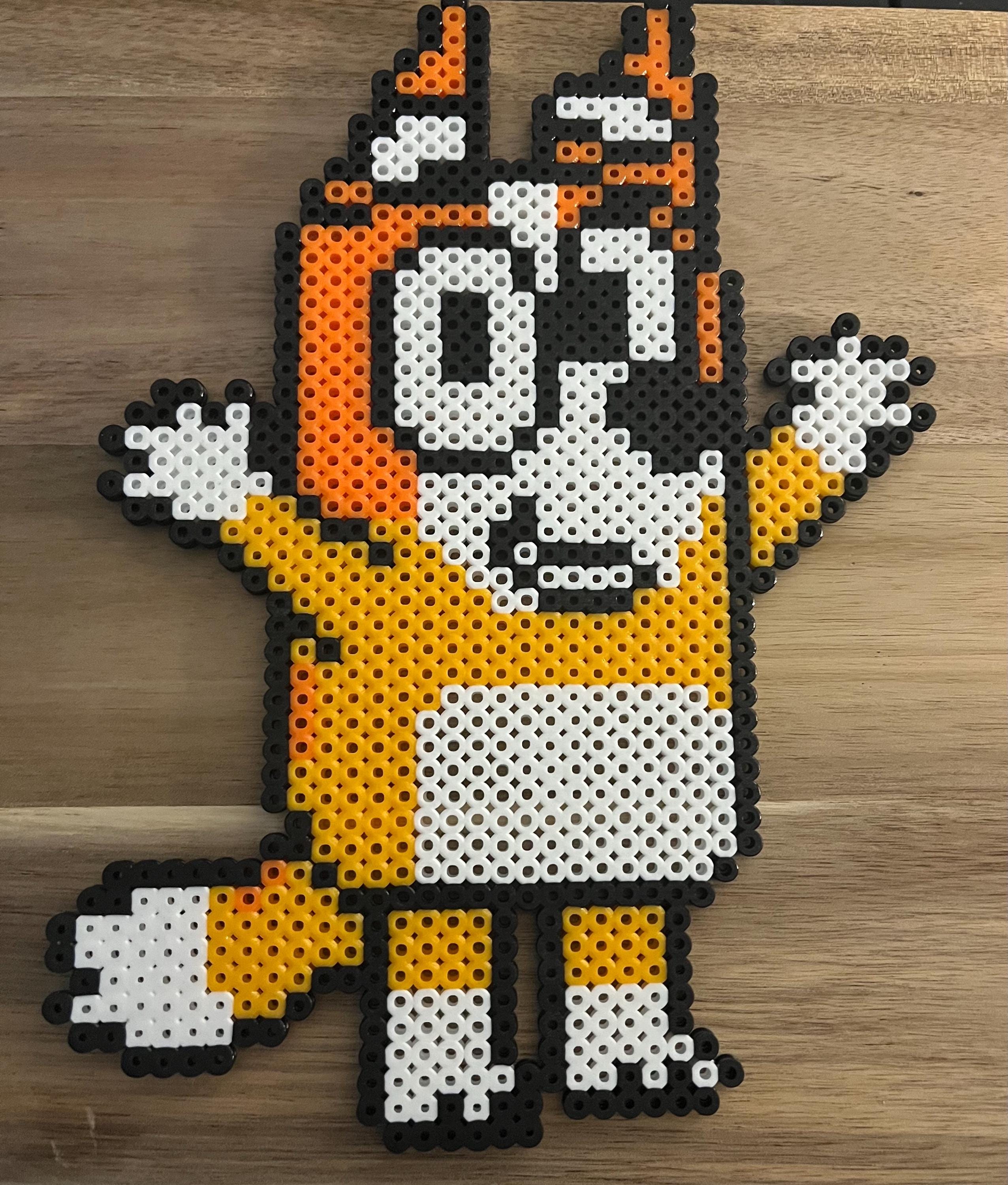 Bluey and Bingo Bead Art - Etsy