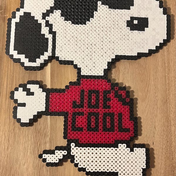Snoopy Pixel Art - Etsy