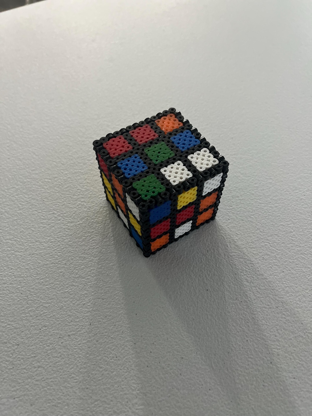 3D Rubiks Cube Bead Art - Etsy