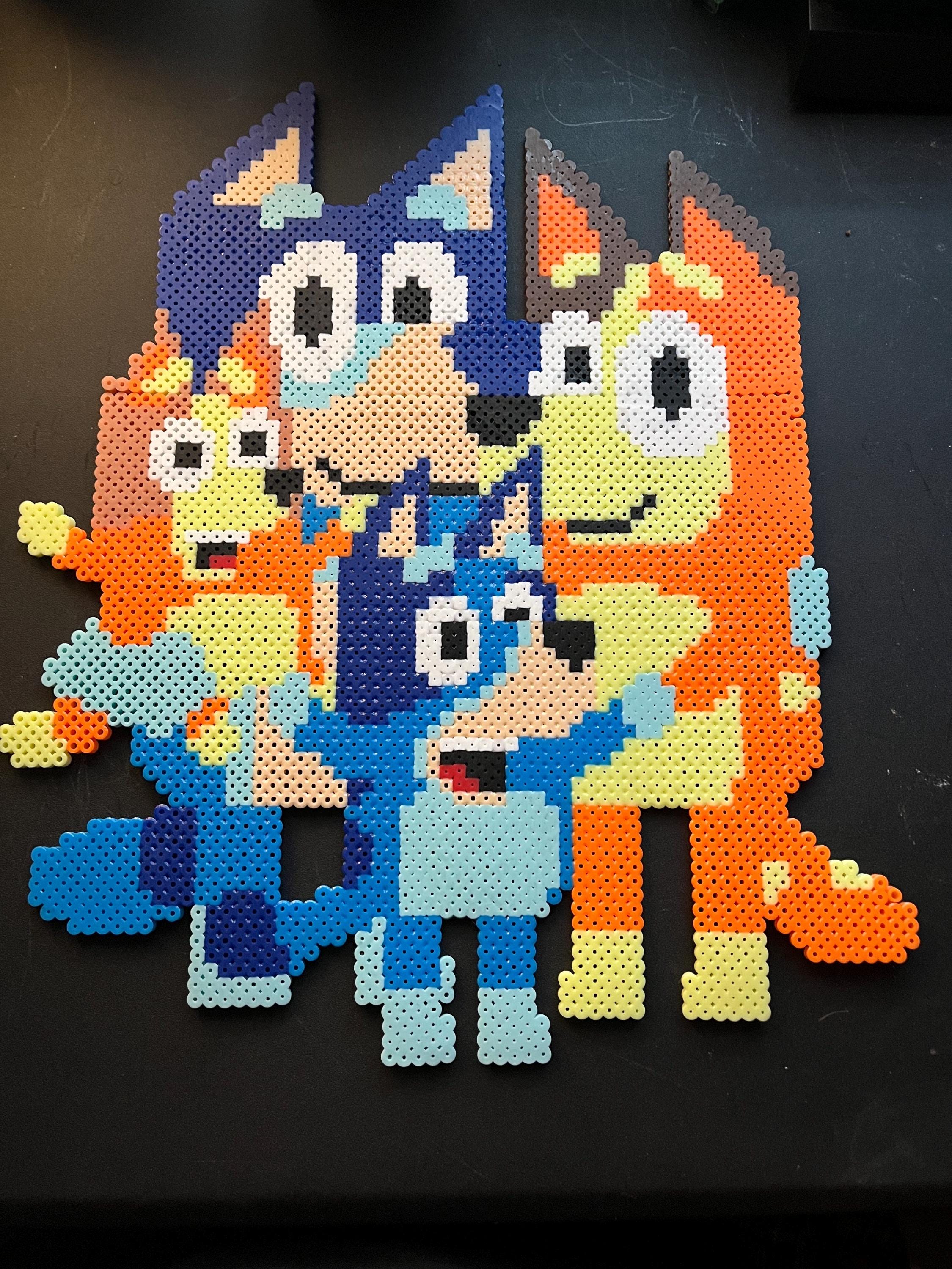 Bluey Family Bead Art - Etsy