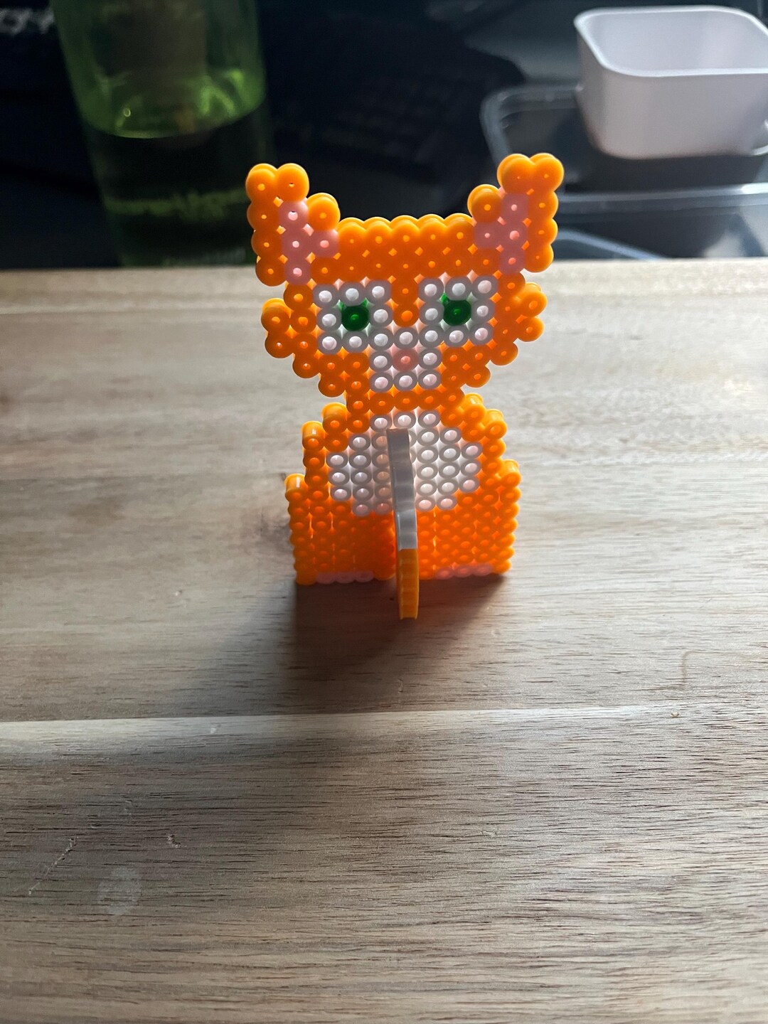 3D Cat Bead Art - Etsy