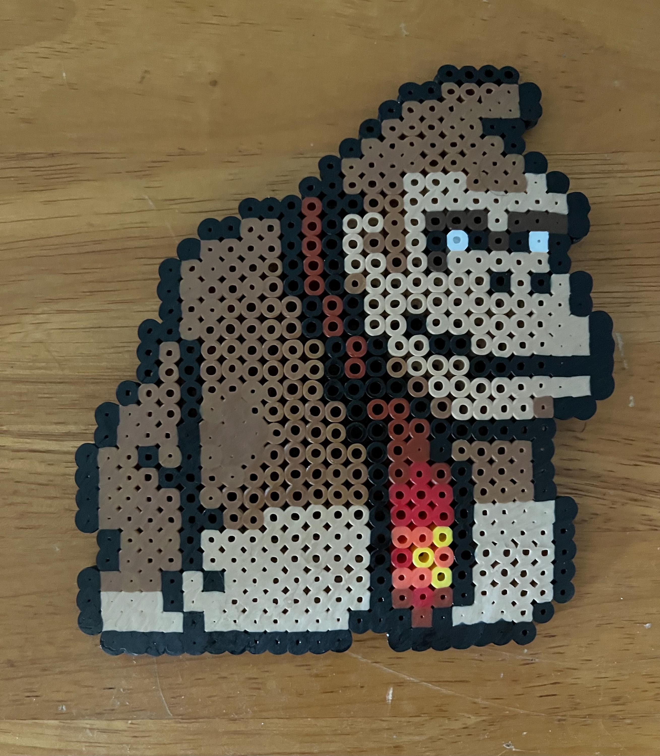 Donkey Kong Bead Art - Etsy