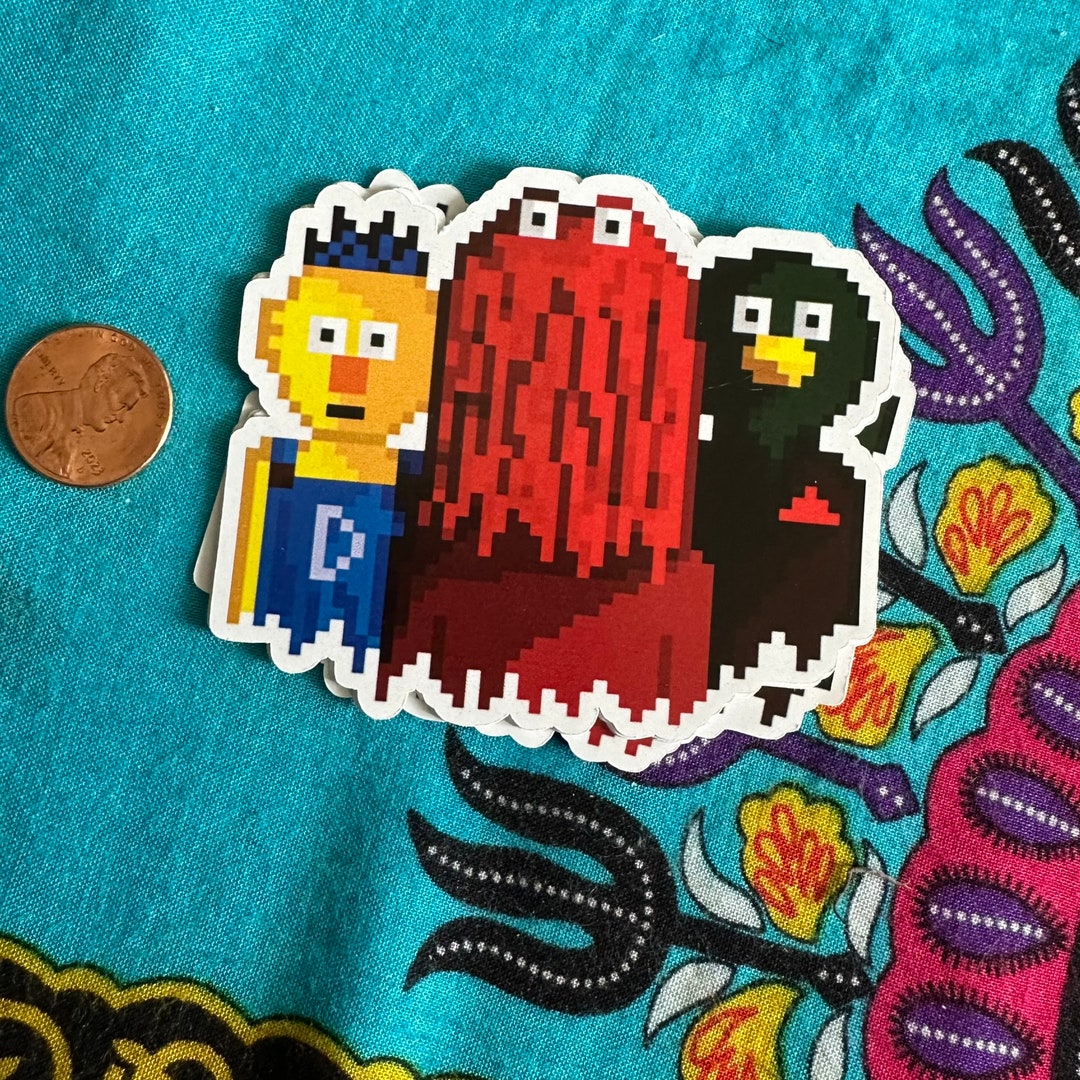 DHMIS Pixel Art Sticker - Etsy