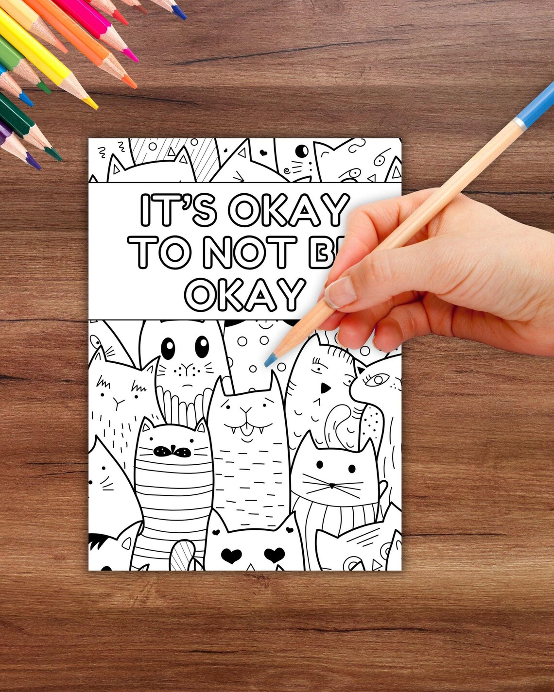 25 Mental Health Coloring Pages | Inspirational Motivational Quotes ...