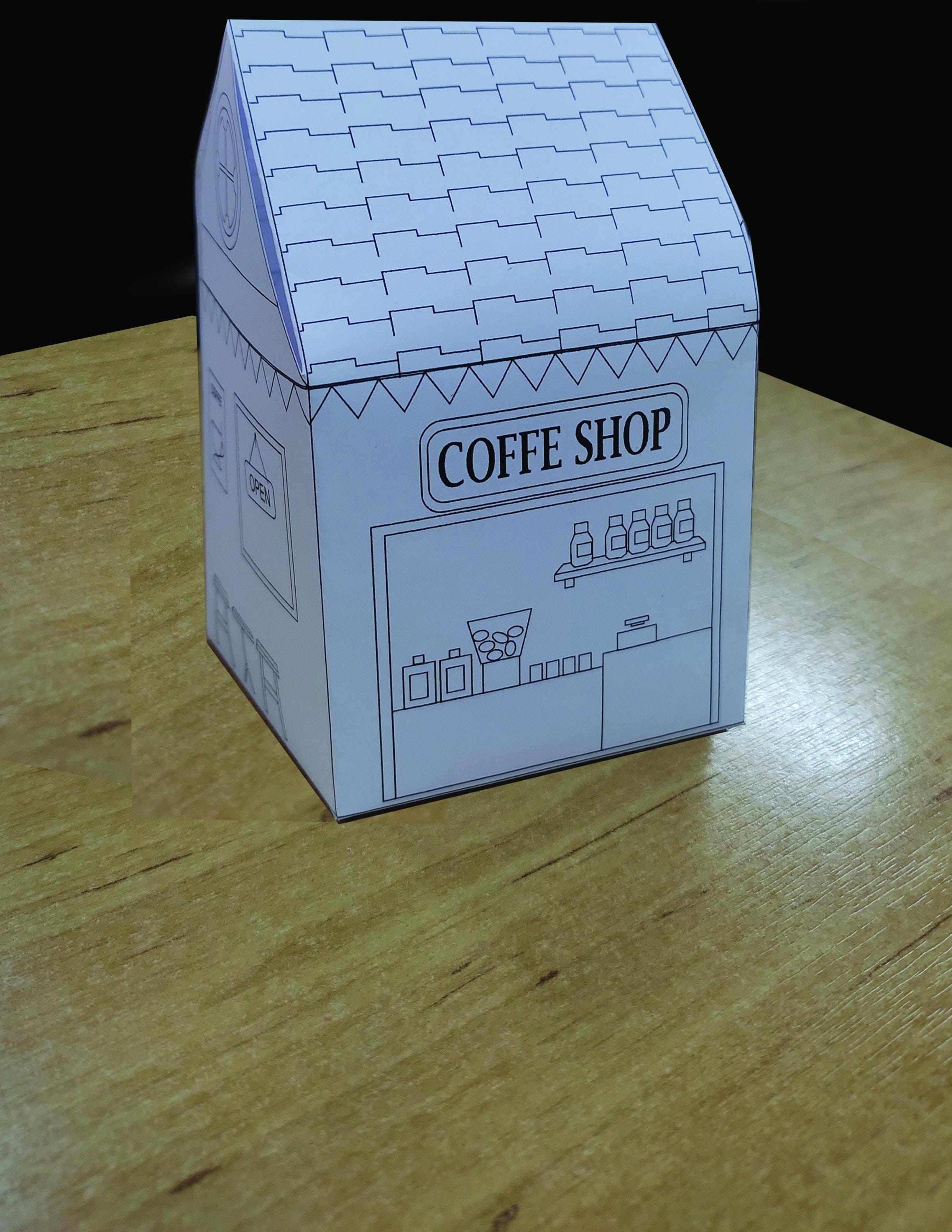 Paper Cafe, Bakery, Restaurant Printable Craft Sheets, Activity Sheets ...