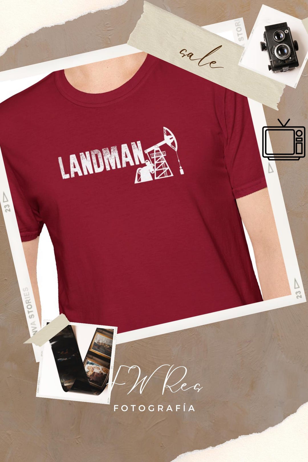 Landman Graphic T-shirt, Casual Everyday Tee, Gift for Oil Workers ...