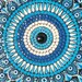 Mandala Evil Eye, Evil Eye Wall Charms, Evil Eye Wall Hanging, Large ...
