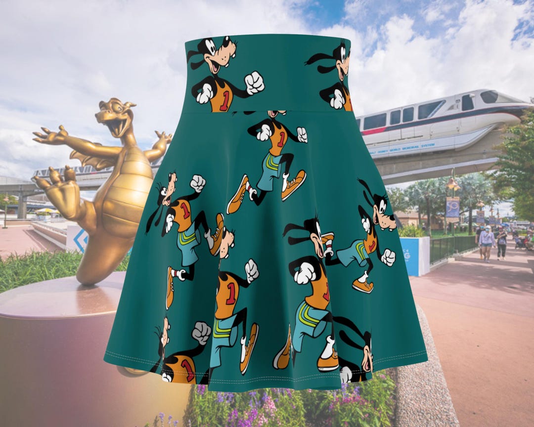Goofy Challenge Dark Green Running Skirt Marathon Weekend - Etsy