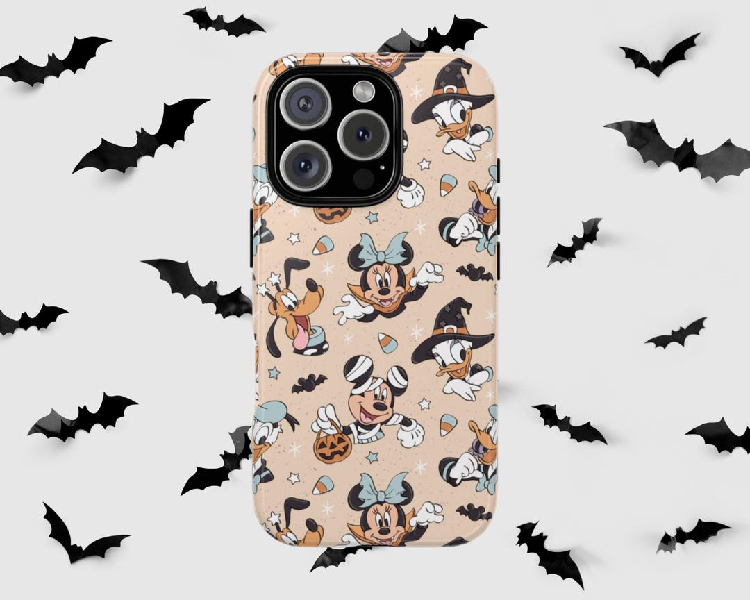 Spooky Mickey & Friends Inspired Cell Phone Case | Magical Halloween ...