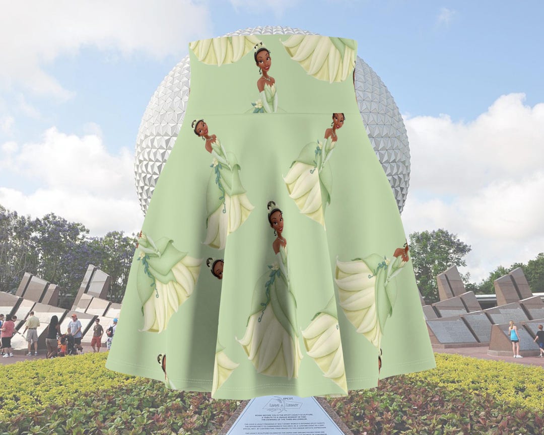 Princess Tiana Running Skirt Wine and Dine - Etsy