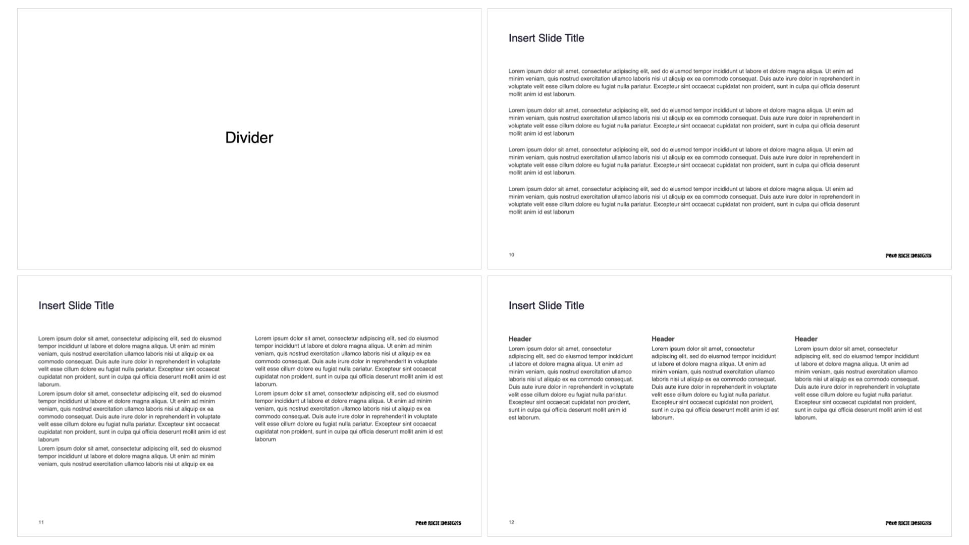 Professional Powerpoint Deck for Pitches, Presentations, Investors ...
