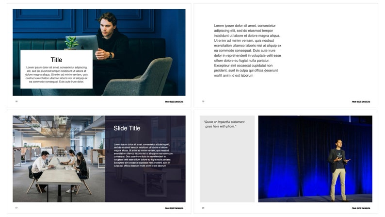 Professional Powerpoint Deck for Pitches, Presentations, Investors ...