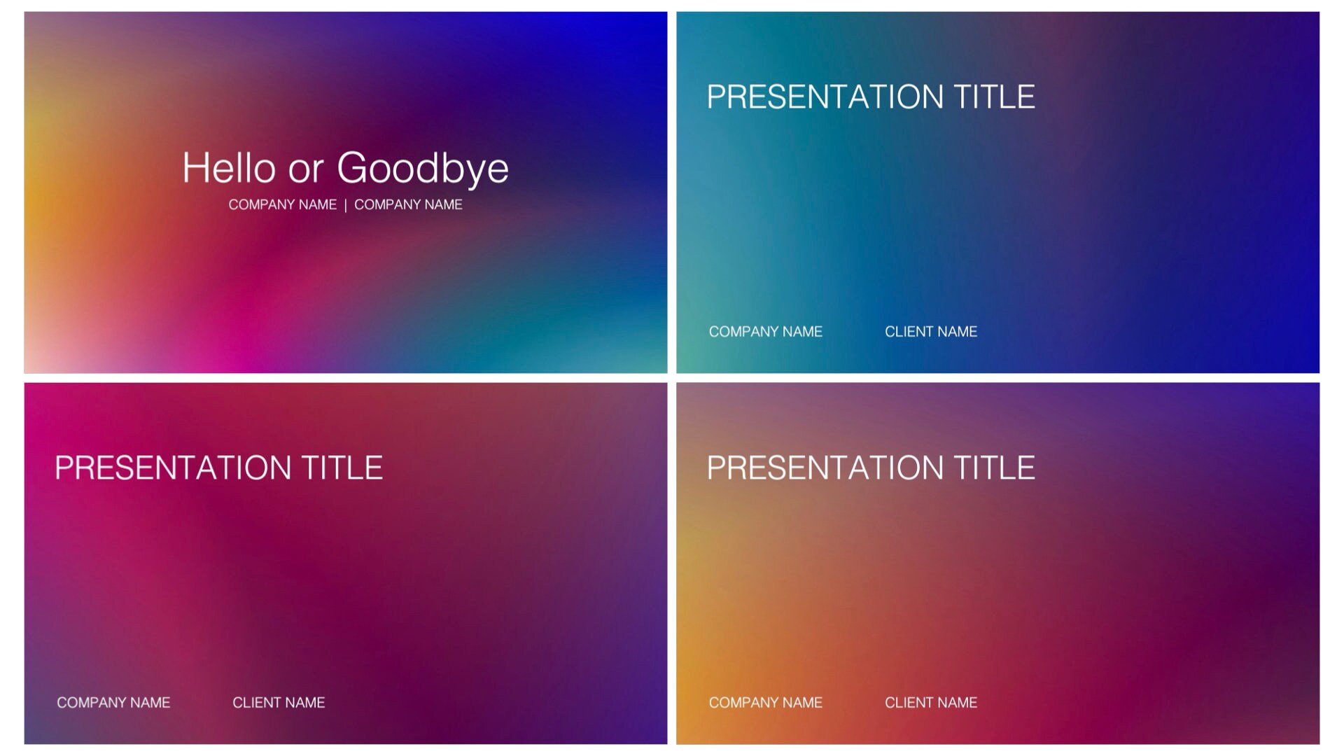 Professional Powerpoint Deck for Pitches, Presentations, Investors ...