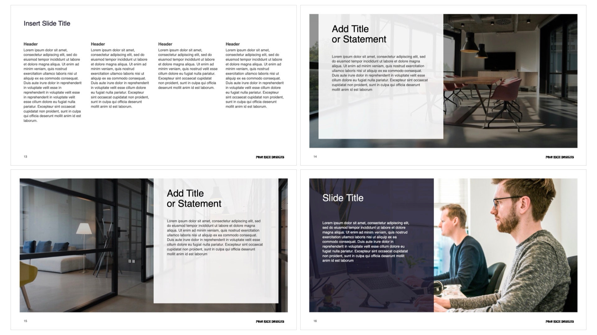 Professional Powerpoint Deck for Pitches, Presentations, Investors ...