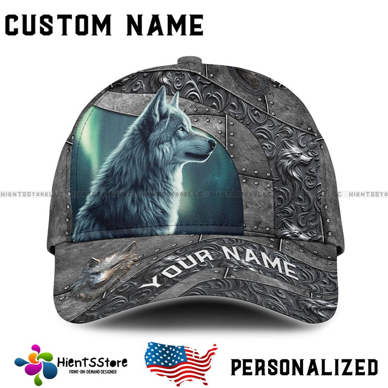 Wolf Head Hat - Etsy