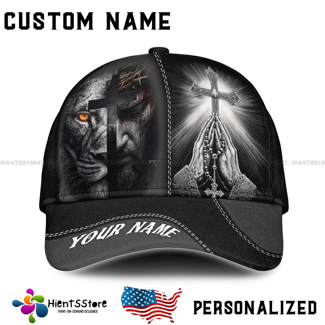 Custom Name Hat, Personalized Christian Baseball Cap Be Still and Know ...