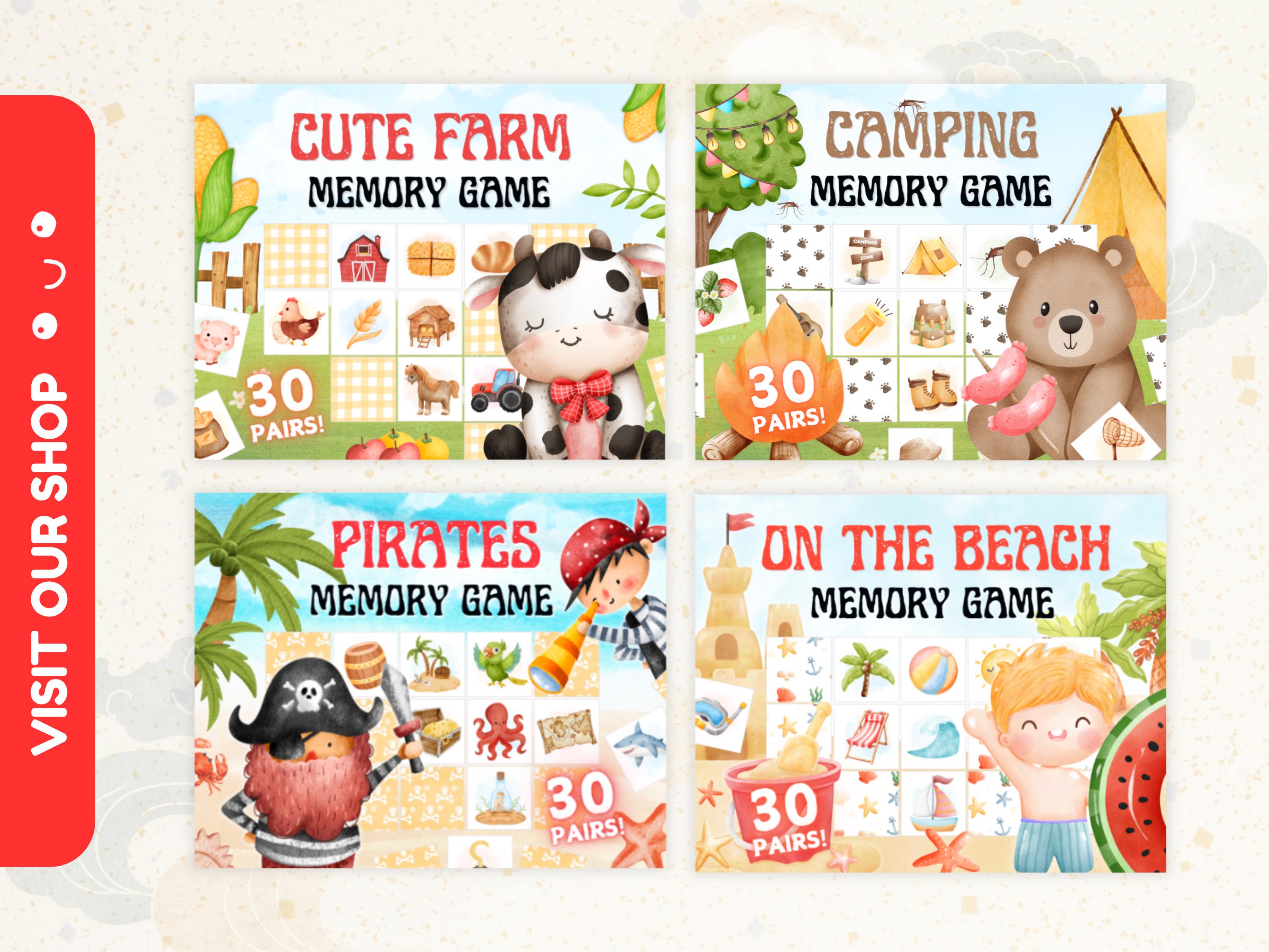 Sushi Party Memory Game, Asian Oriental Themed Party, Printable ...