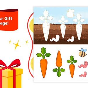 Vegetables Matching Cards, Printable Matching Game for Toddlers & Kids ...