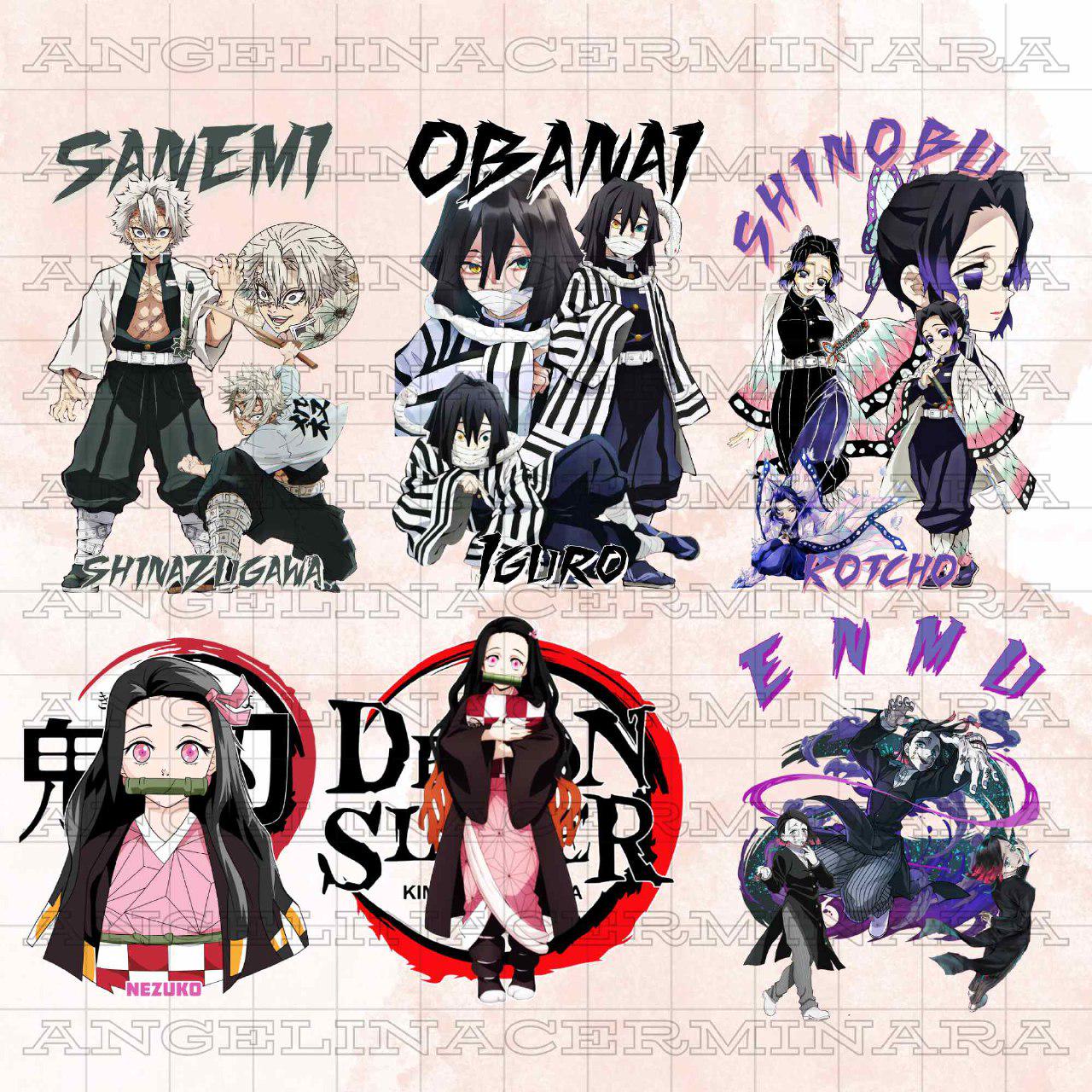 Bundle Designs Demon Slayer Png, Kimetsu No Yaiba Png, Anime Png, Anime ...