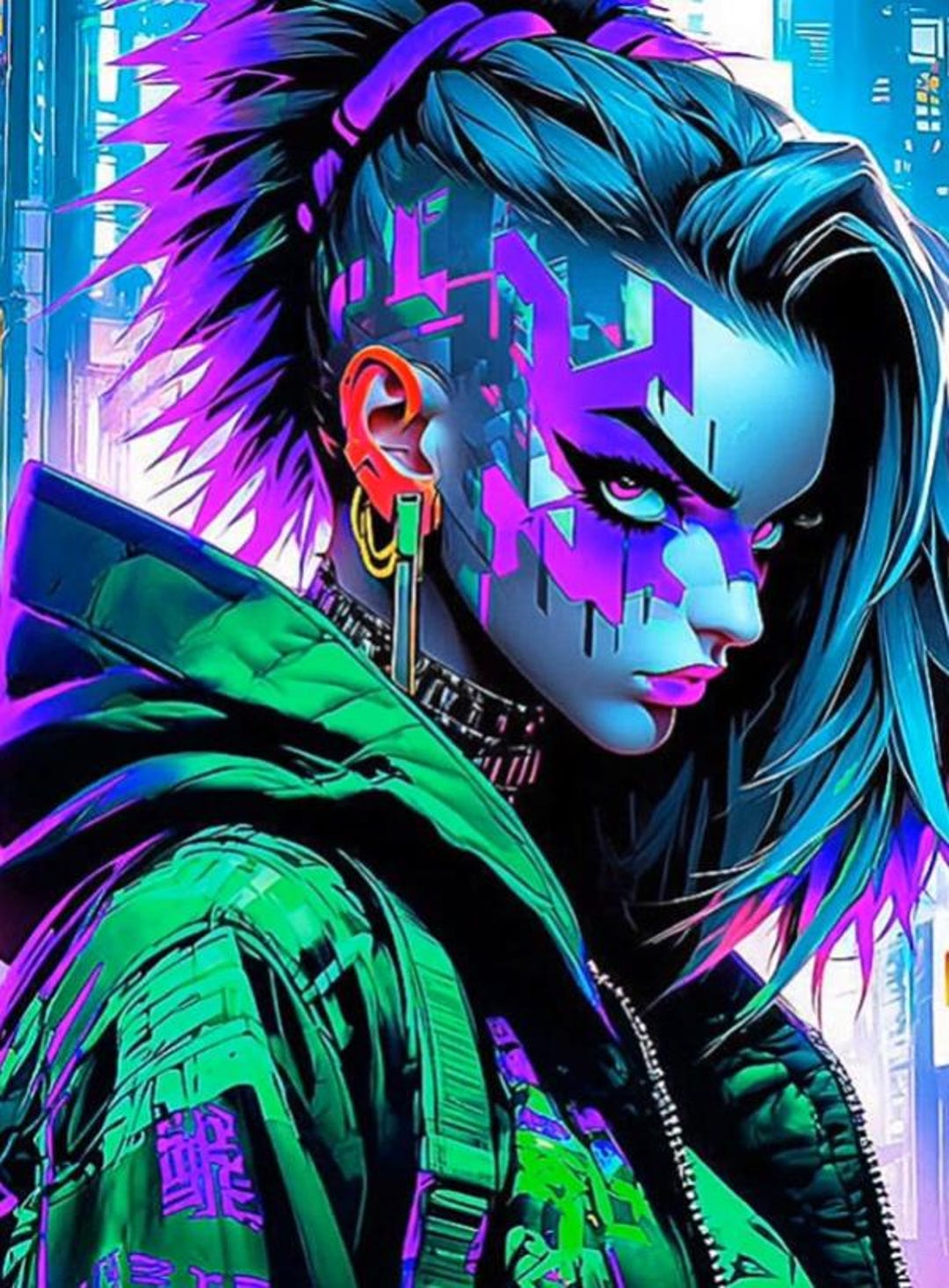 Neon Punk II - Etsy