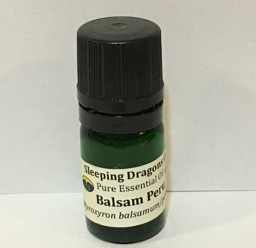 Balsam Peru Essential Oil, 5mls in Glass With Eurodropper, 100% Pure ...