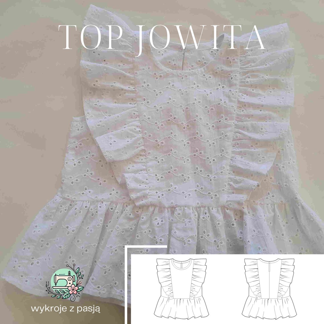 Top Sewing Pattern PDF /top Pattern PDF/ Kids Pattern /PDF Pattern ...