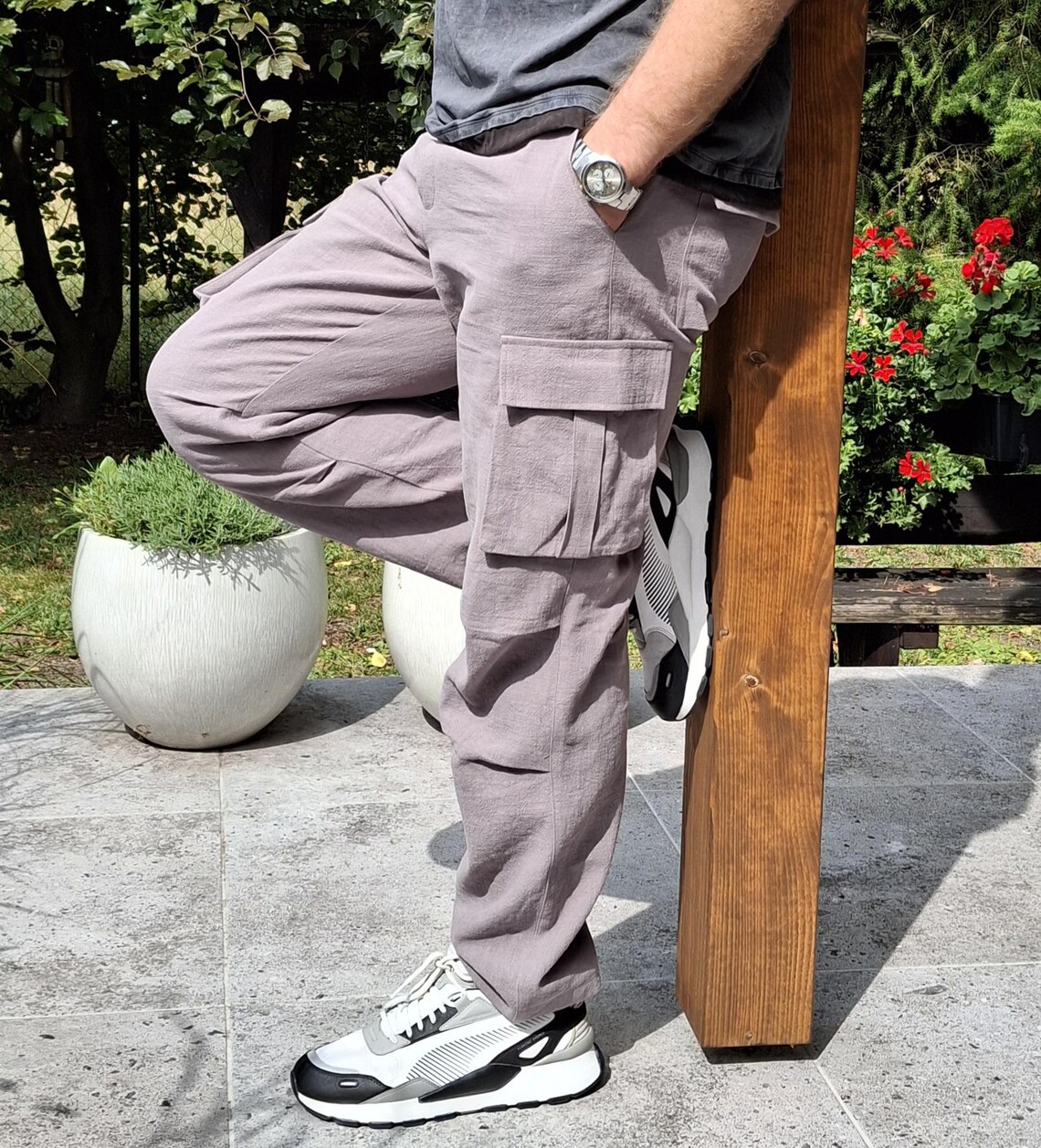 The Cargo Pants PDF Sewing Pattern/ Men Pants Pattern/ Sewing Pattern ...