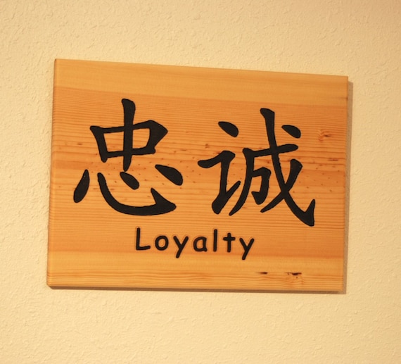Loyalty Symbol Text