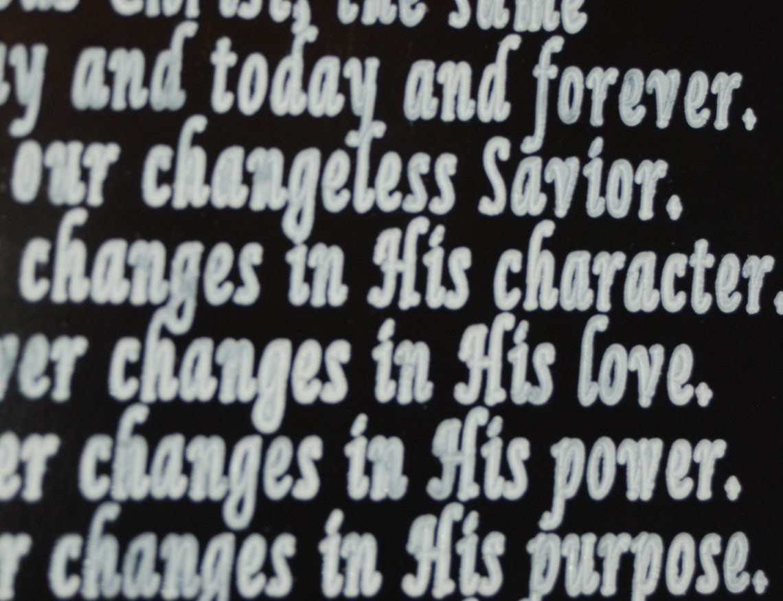 Jesus Christ, the Same Yesterday and Today and Forever. He is Our ...