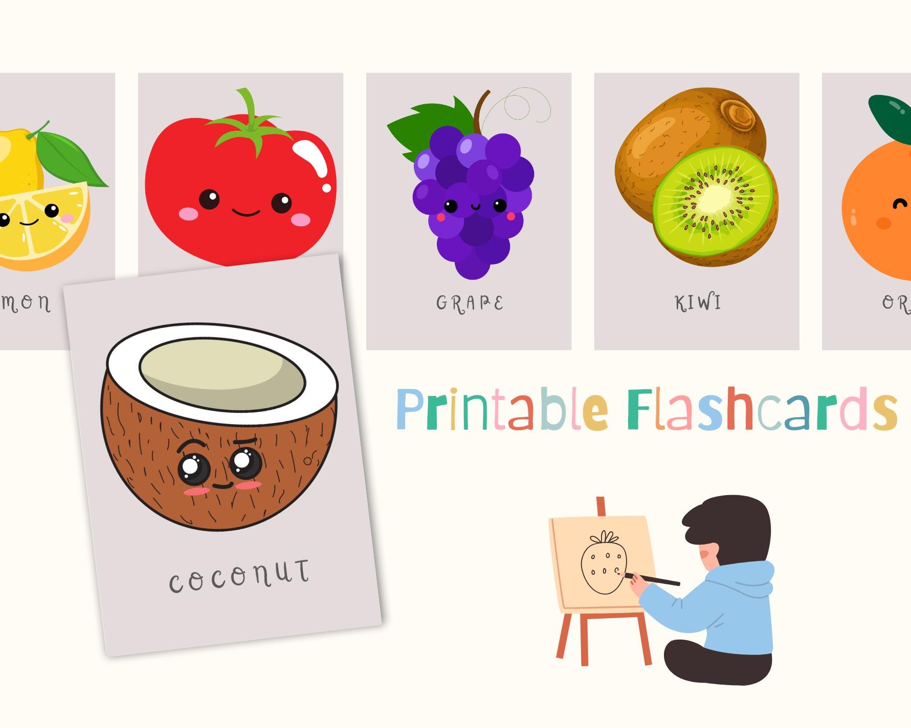 Printable Flashcards Educational Activities Homeschool Worksheet ...