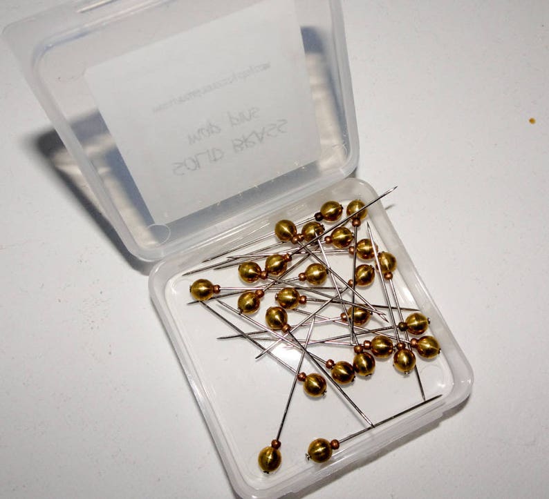 Solid Brass Push Pins Map Pins Guy Pins Tack Board Pins | Etsy