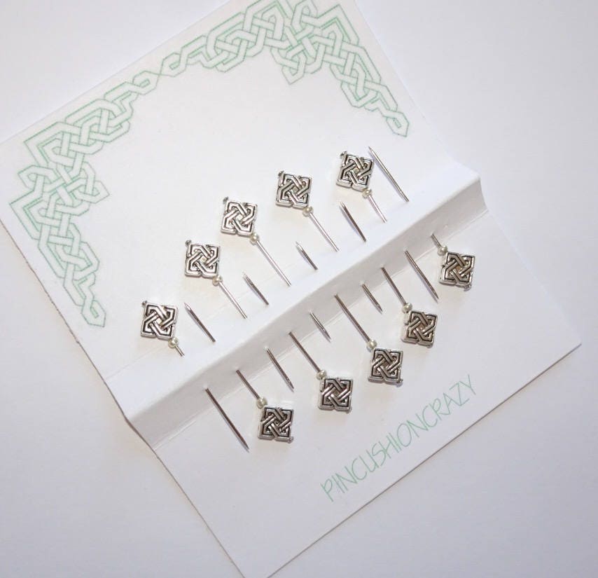 Celtic Knot Fancy Pins for Sewing Cardmaking Decorative - Etsy